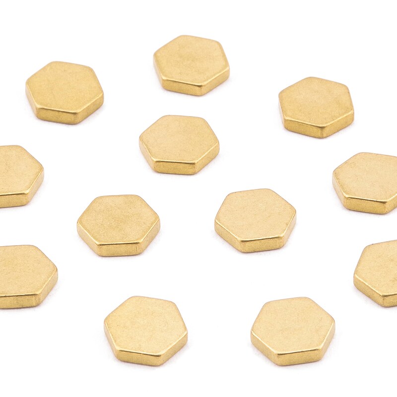 Hexagon Stamp - Etsy
