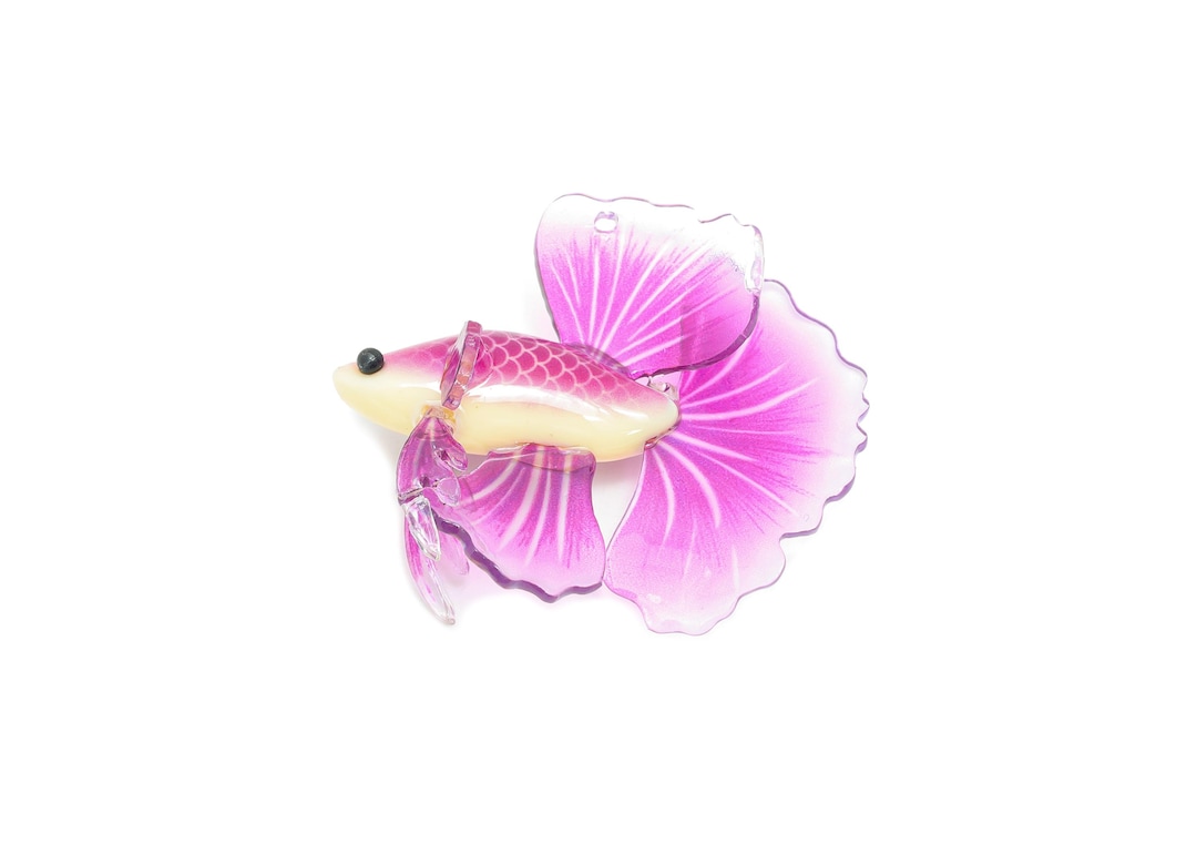 Heat Shrink Resin Tropical Fish - Shrinkable Resin Fish Figurine ...