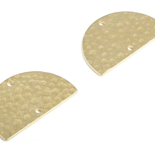 Brass Circle Charms Circle Shape Raw Brass Pendant Earring | Etsy