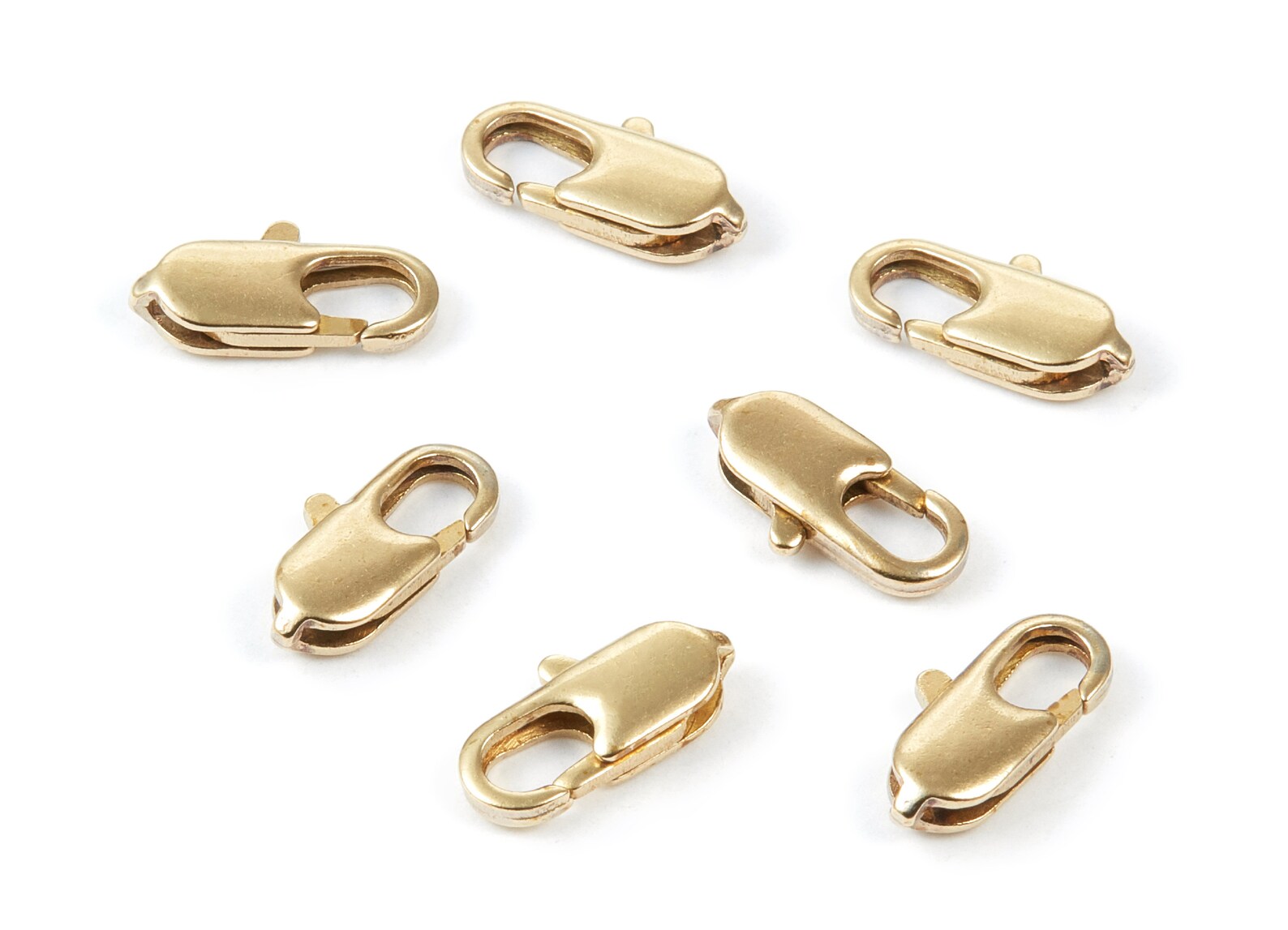 Brass Parrot Clasp - 803 Raw Brass Lobster Claw Clasps - Jewelry ...