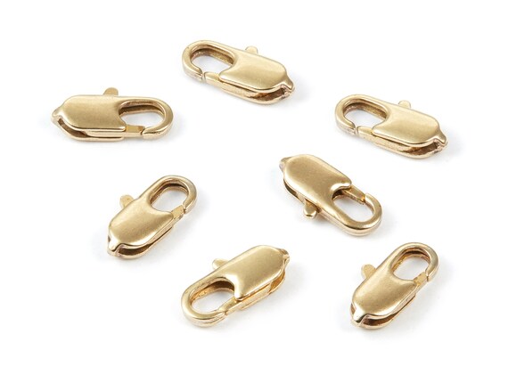 Brass Parrot Clasp 803 Raw Brass Lobster Claw Clasps | Etsy