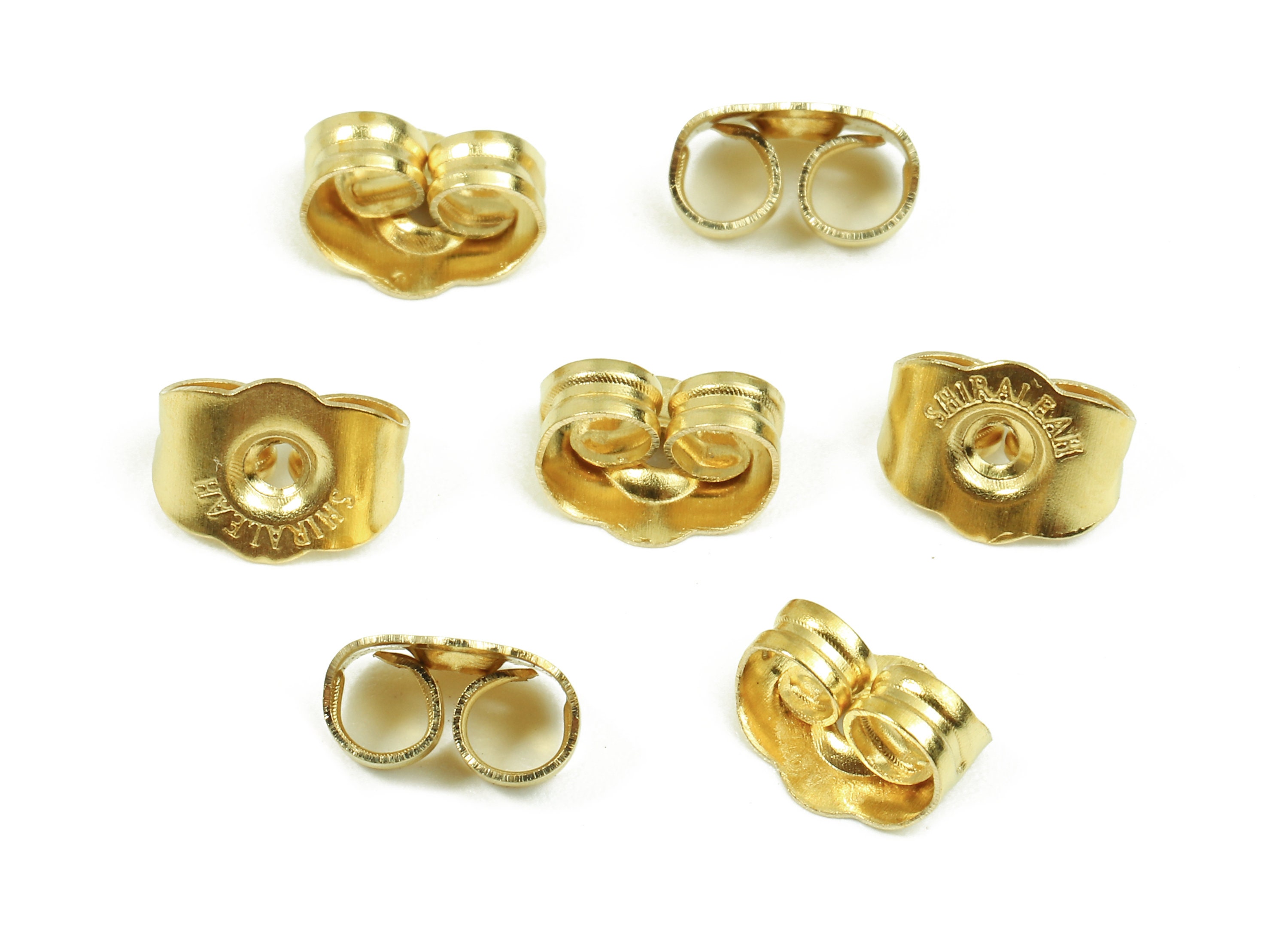 Brass Earring Backs Raw Brass Butterfly Backs Earring Stud - Etsy