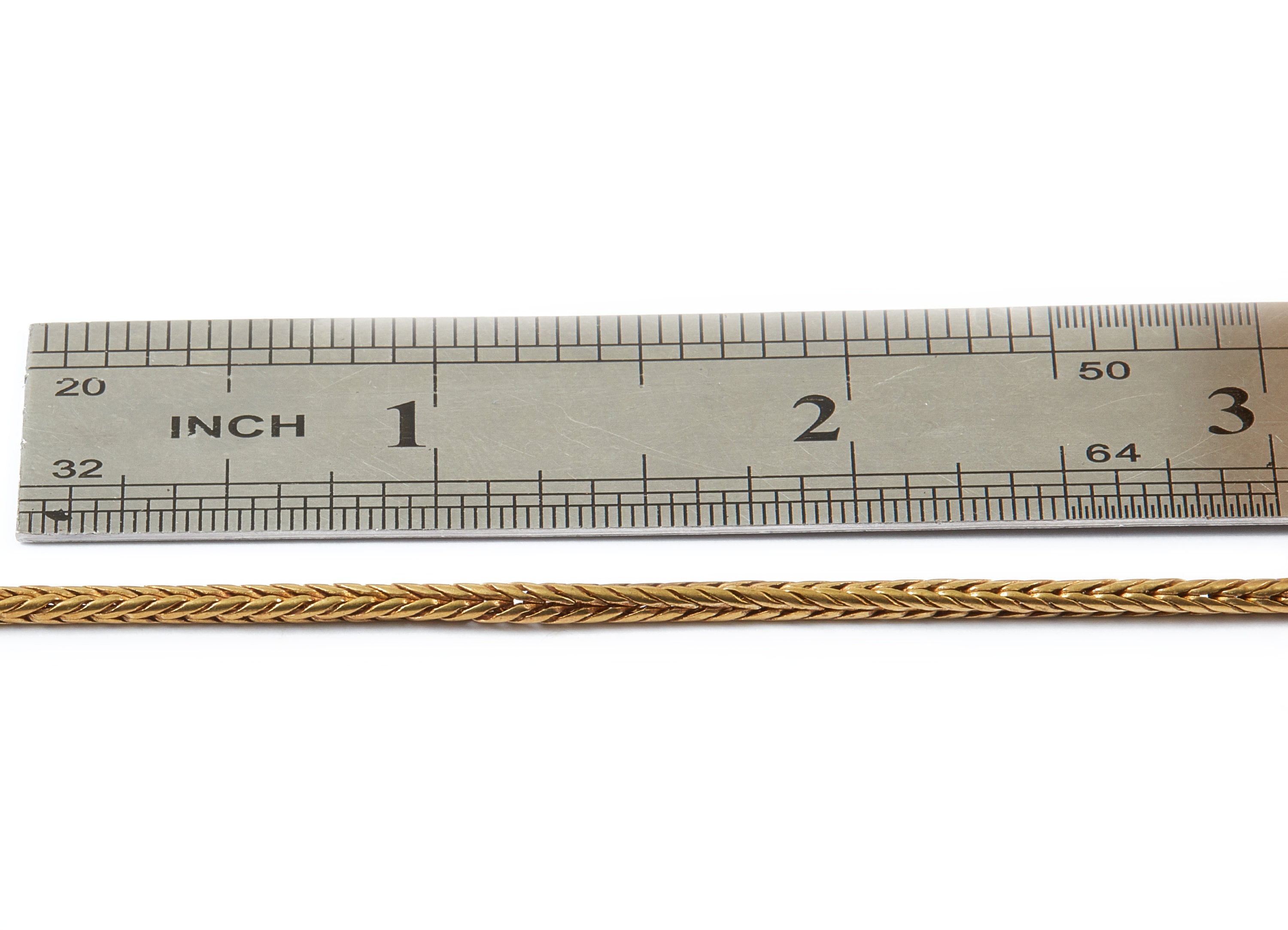 Fox Tail Chain Raw Brass Chain Jewellery Making - Etsy