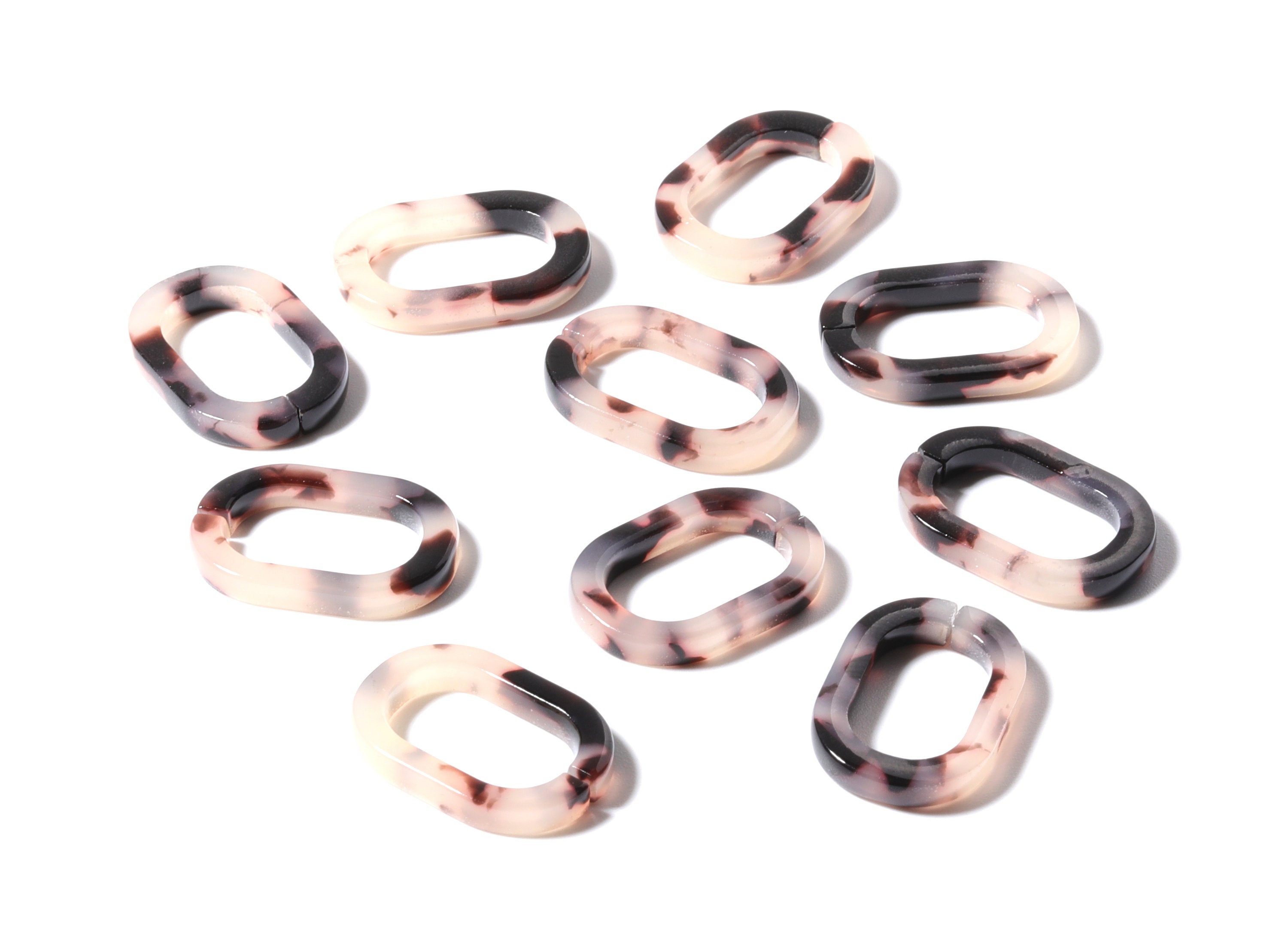 Acetate Acrylic Blonde Tortoise Shell Charms Laser Cut Open | Etsy