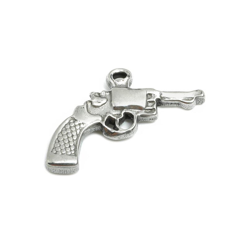 Revolver Charm - Etsy