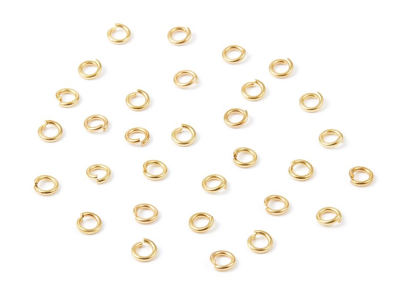 Brass Open Jump Rings 1.0x5mm Raw Brass Open Jump Rings | Etsy