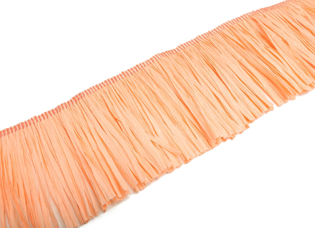 10.5cm Pink Raffia Tassel – Raffia Tassels Strip – Raffia Grass Tassels ...