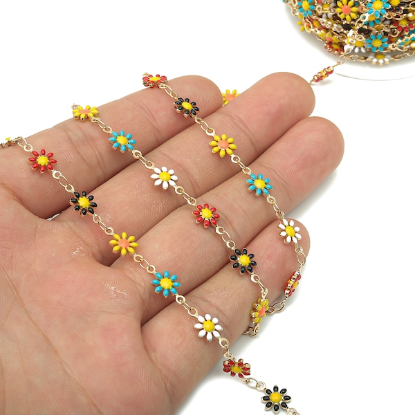 Daisy Chain Anklet - Etsy