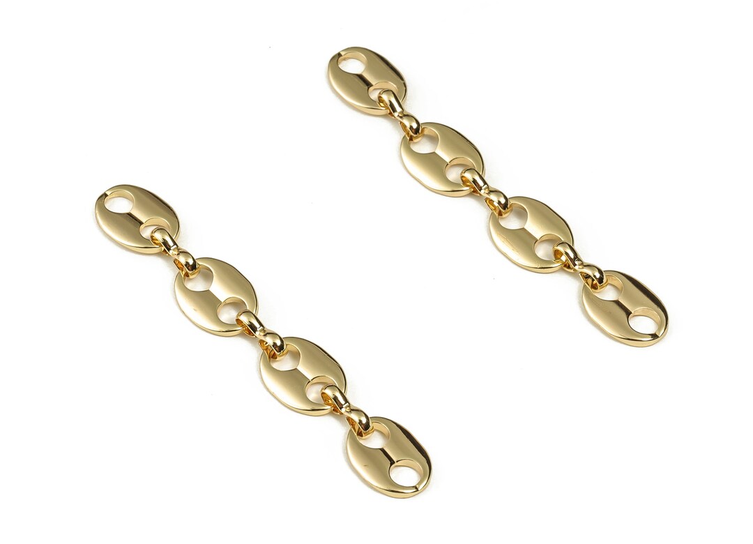 Brass Anchor Mariner Chain - Brass Link Chain - CCB Chain - 18K Real ...