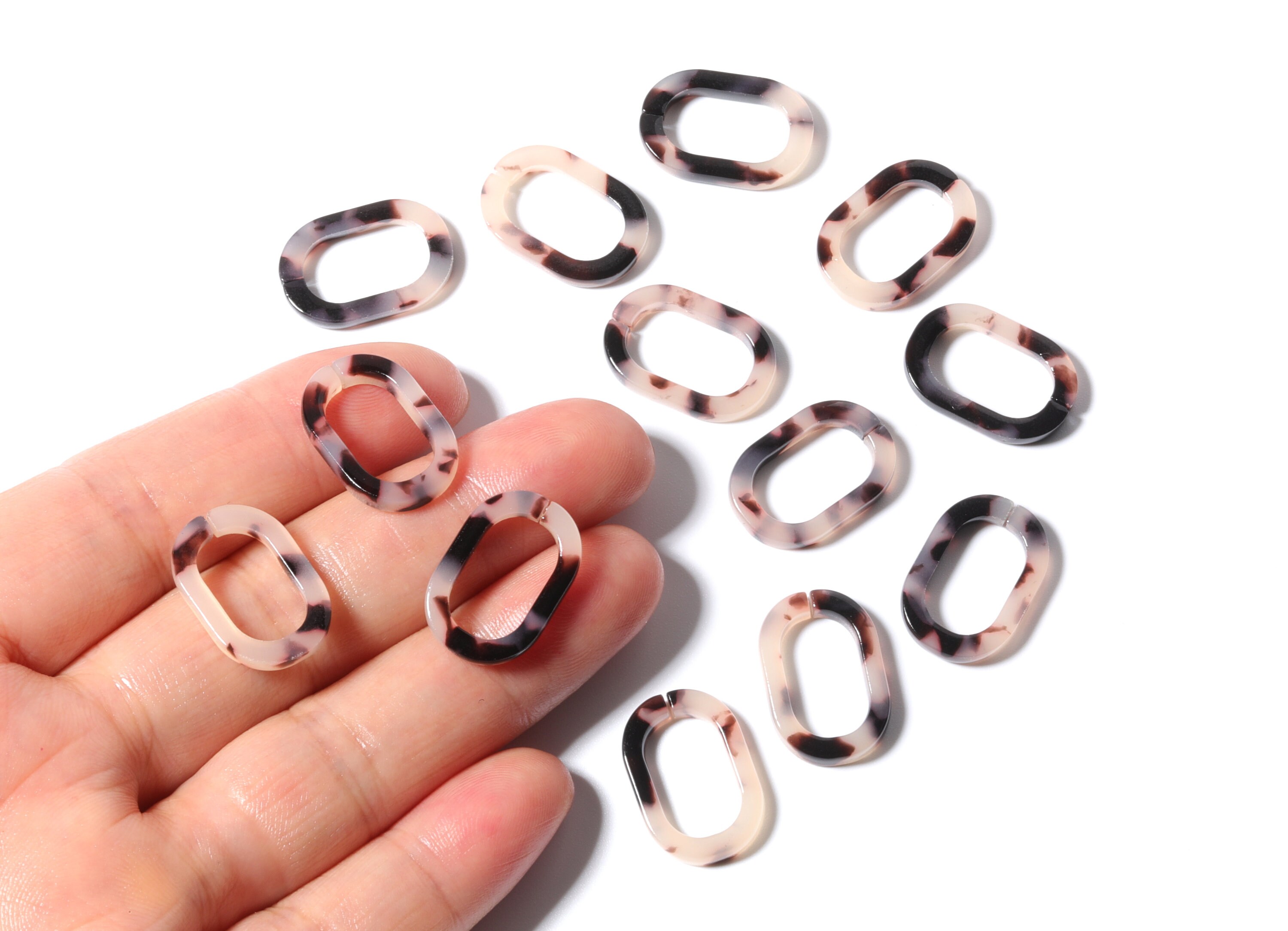 Acetate Acrylic Blonde Tortoise Shell Charms Laser Cut Open - Etsy