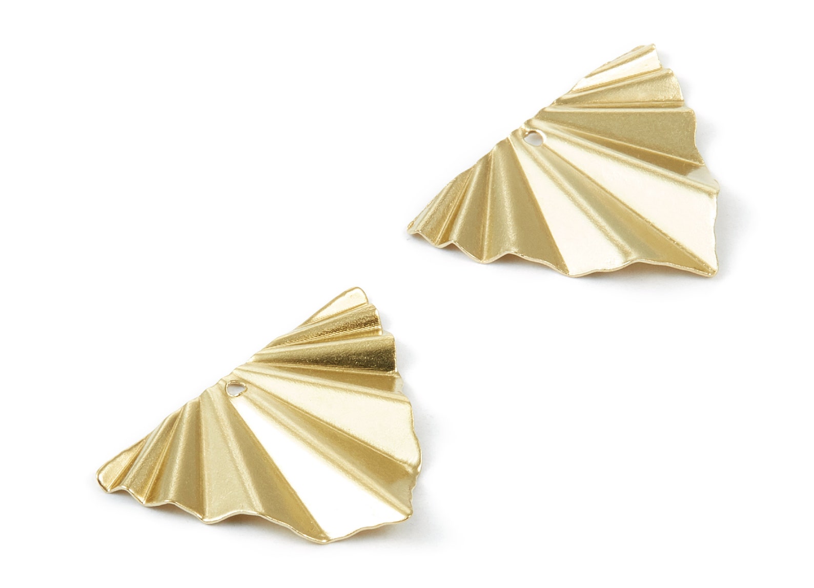 Brass Triangle Charms Triangle Raw Brass Pendant Brass | Etsy