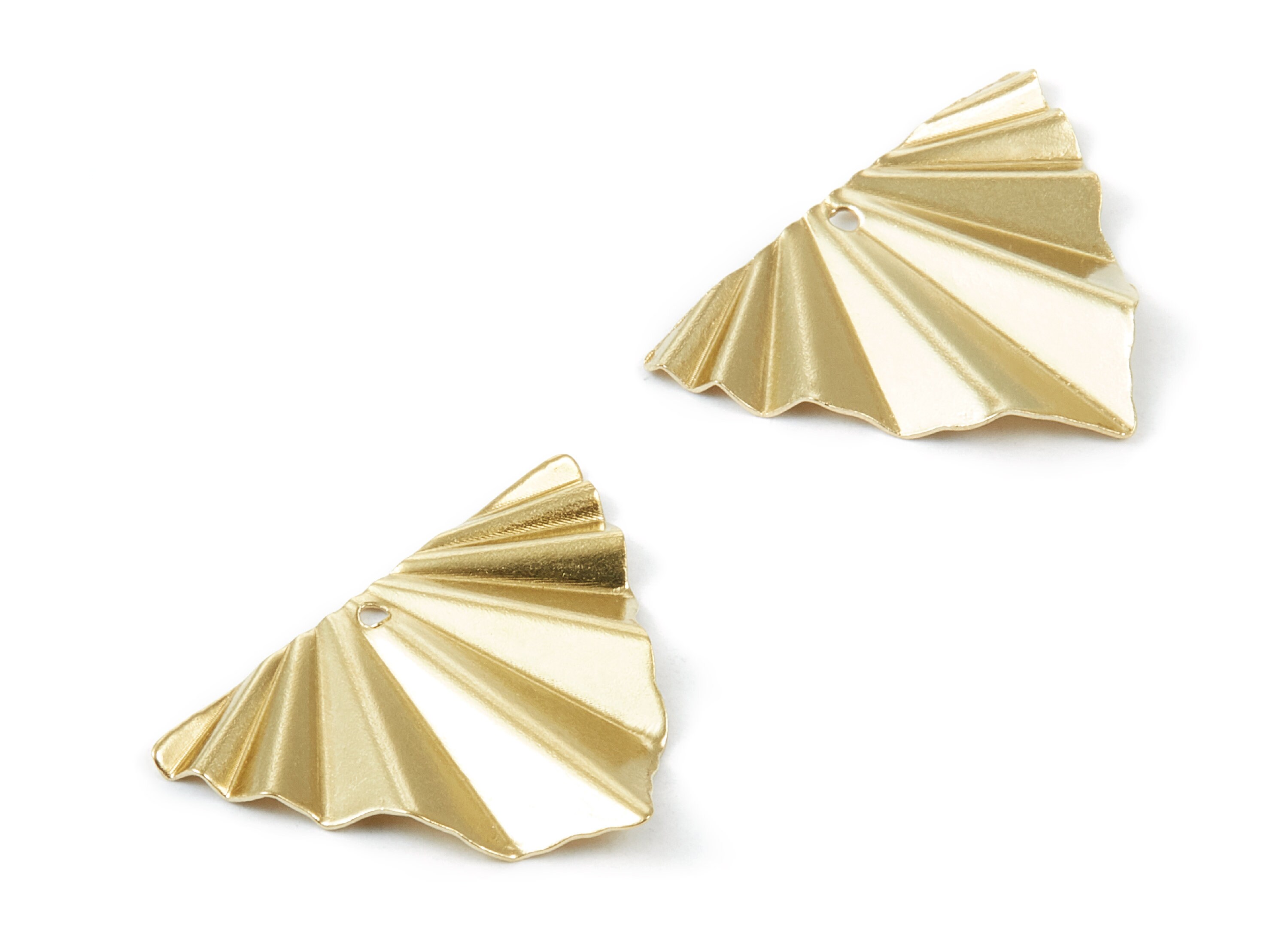Brass Triangle Charms Triangle Raw Brass Pendant Brass | Etsy