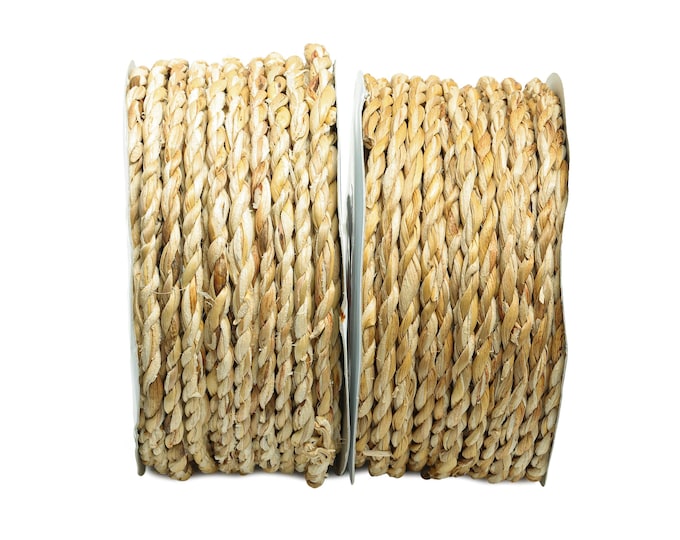 3mm Water Hyacinth Rope: 20 Meter Natural Twisted Cord - Etsy Canada