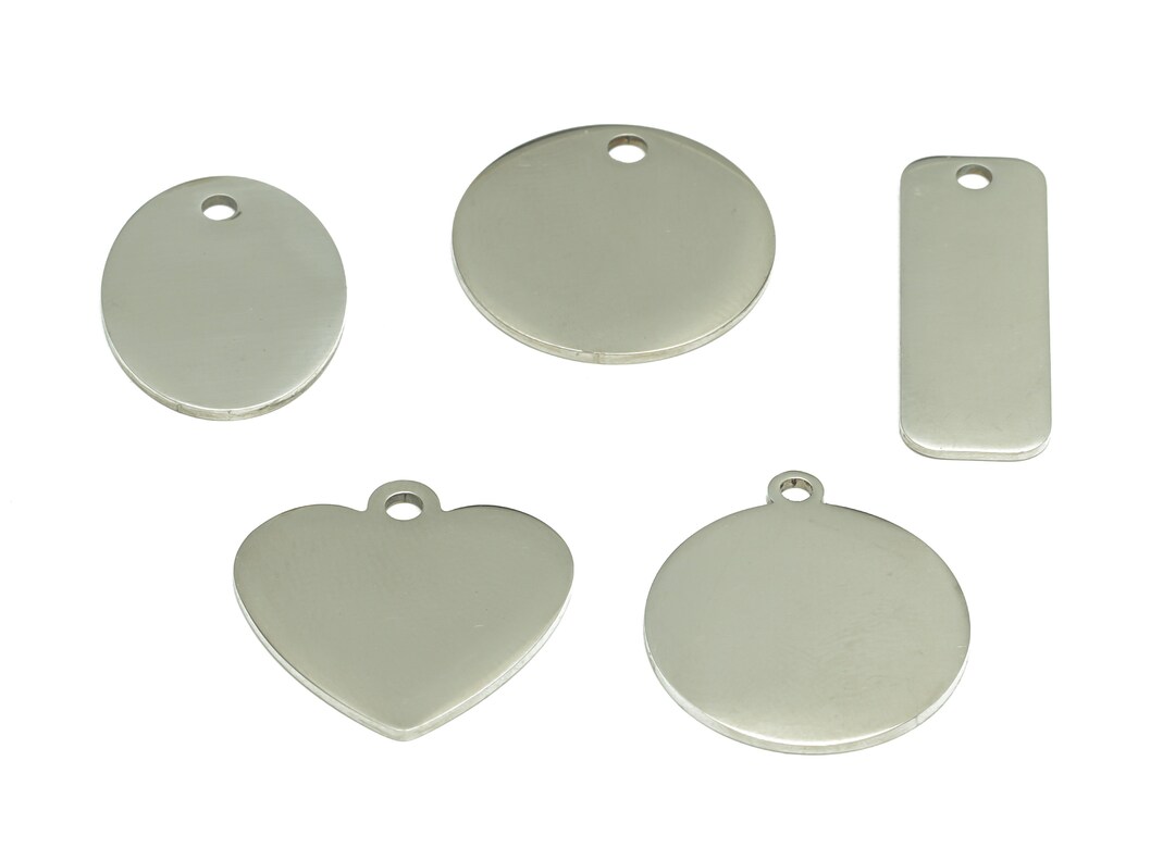 Stainless Steel Stamping Blanks - Steel Geometry Pendant - Stamping ...