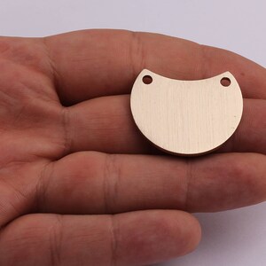Aluminum Stamping Blank - Shield Shaped Pendant - Anodized Aluminium ...