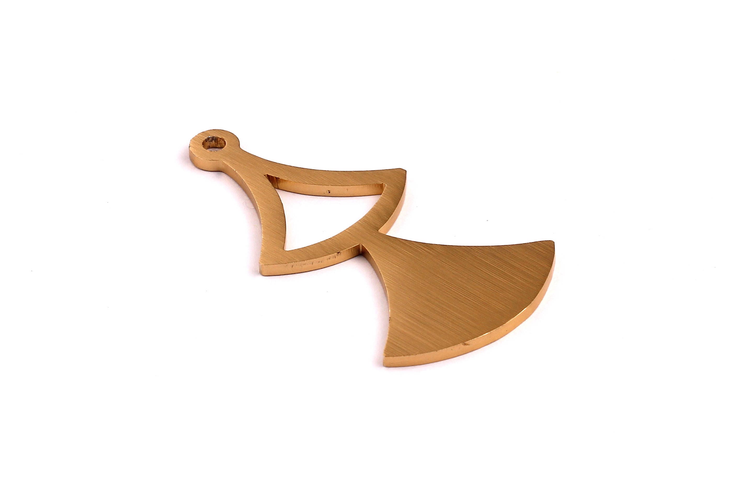 Aluminum Charms Double Triangle Frame Shaped Pendant - Etsy