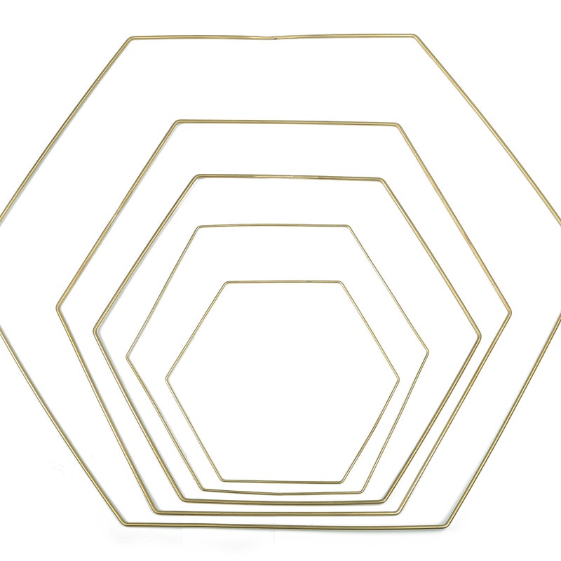 Hexagon Wall Art - Etsy