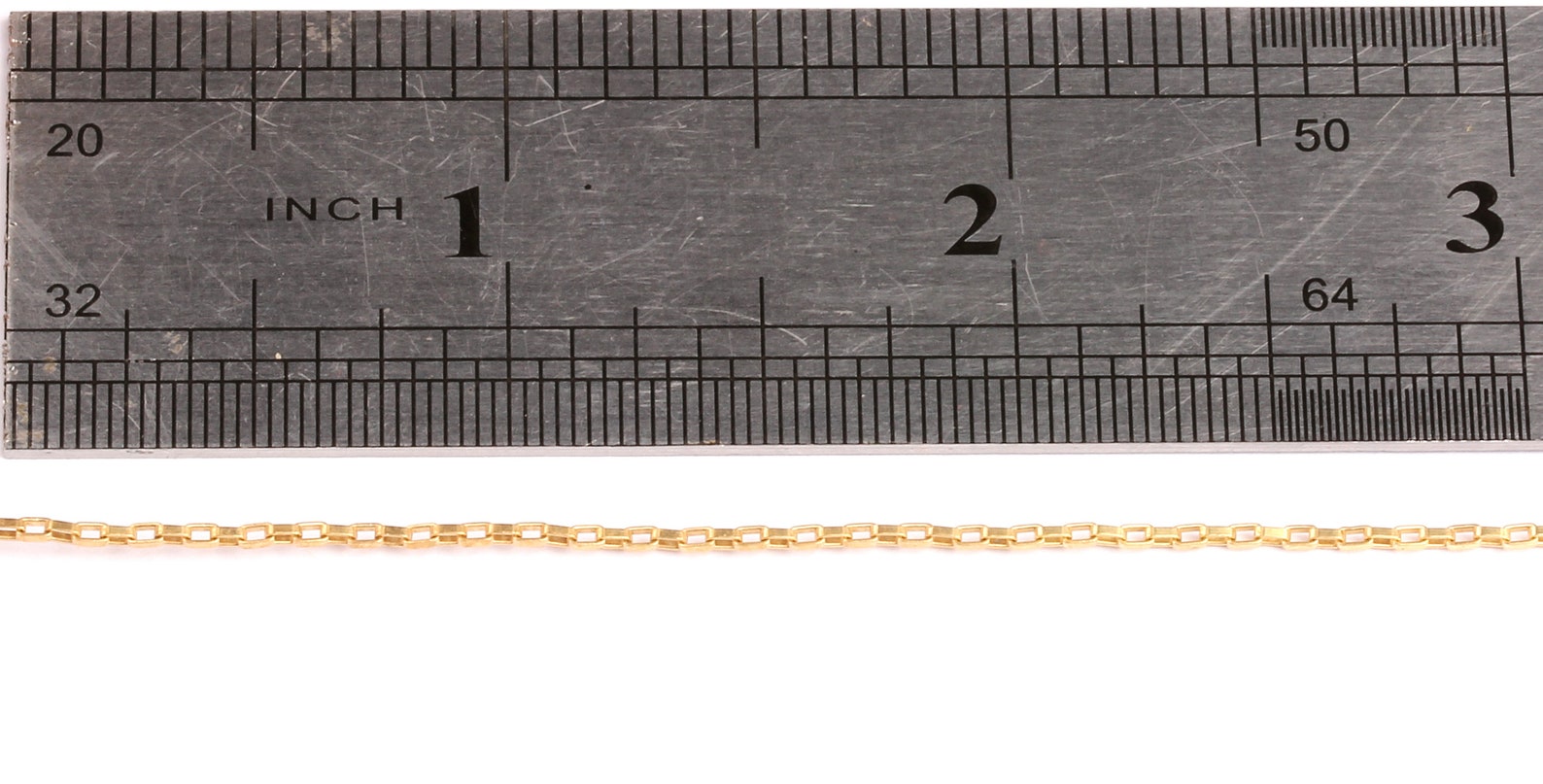 Rectangle Box Chain Link Chain Raw Brass Chain Tiny - Etsy