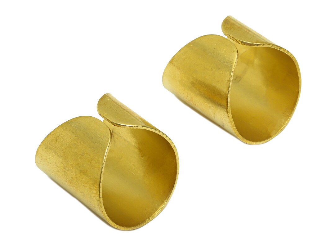 Brass Geometry Rings - Raw Brass Wide Charm - Raw Brass Rings - Jewlery ...