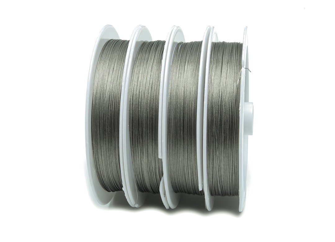 Stainless Steel Beading Wire - 201 Stainless Steel Bead Wire - Bulk ...