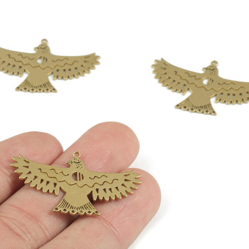 Eagles Large Earrings - Etsy
