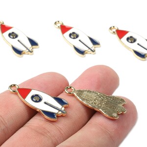 Alloy Rocket Charms - Zinc Alloy Rocket Earrings - Rocket Bracelet ...