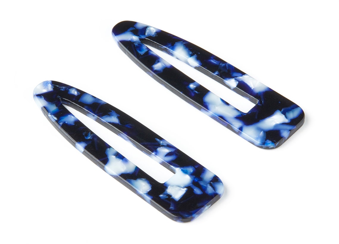 Acetate Acrylic Hair Barrette Tortoise Shell Hair Clip | Etsy