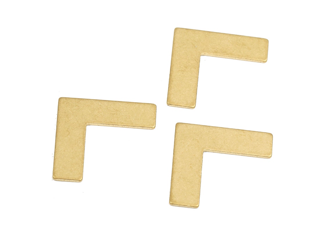 Brass V Blank Raw Brass V Blank Brass V Tag Brass - Etsy