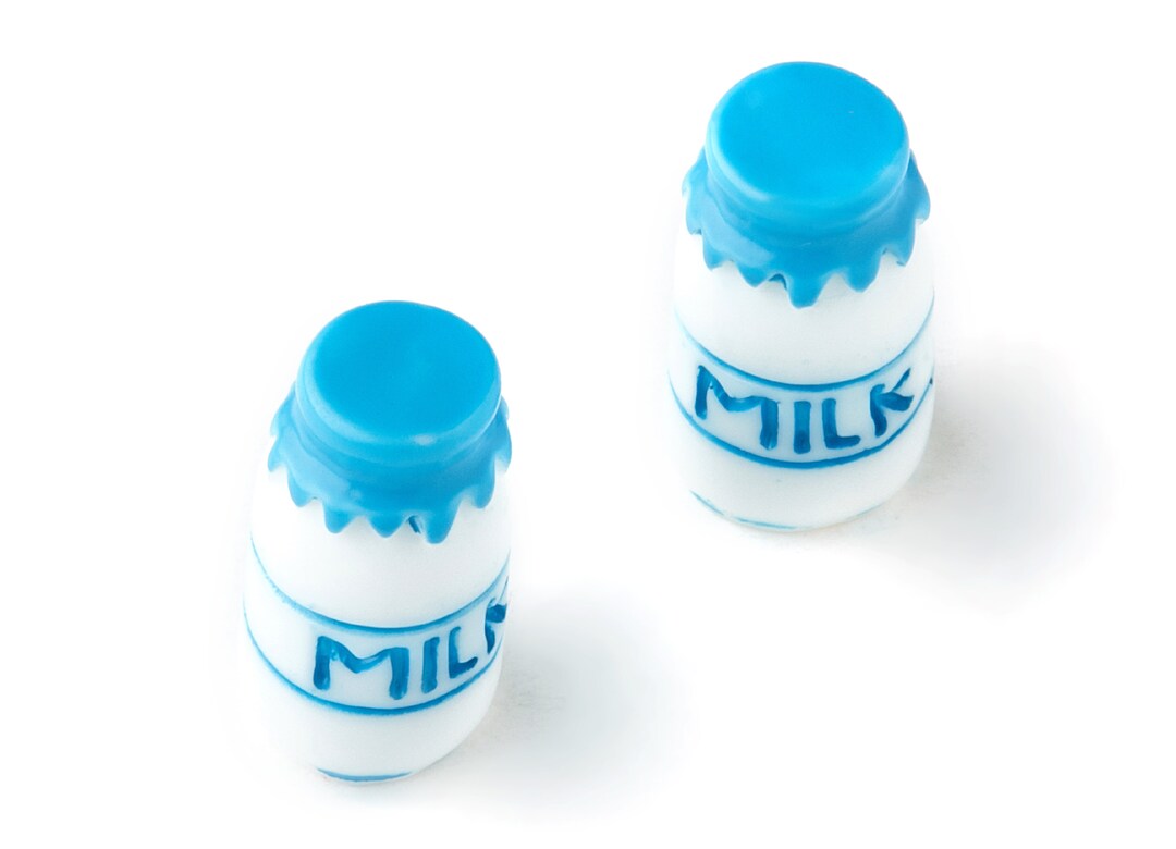 Resin Charms - Milk Bottle Resin Charms - Earring Finding - 20.55 X11 ...