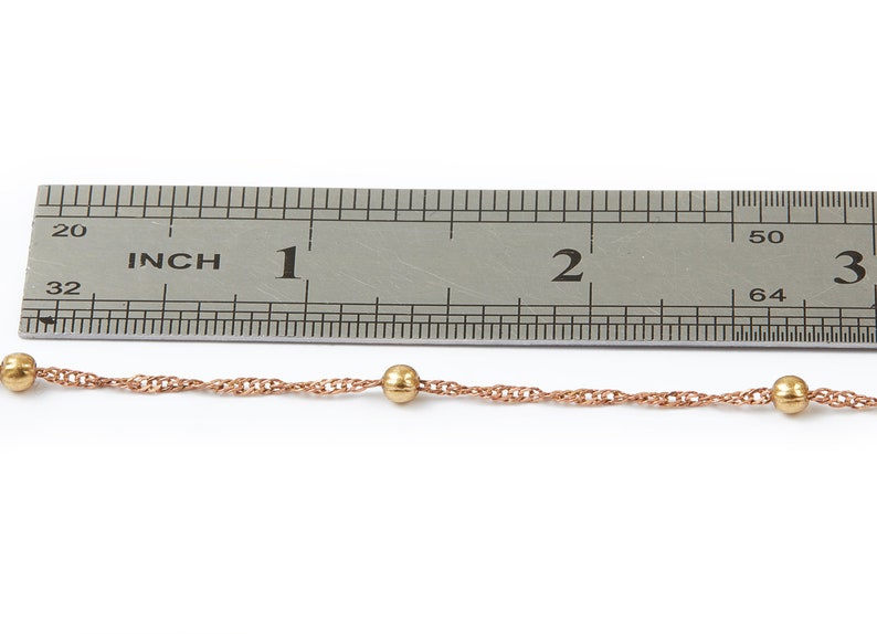 Ball Satellite Water Wave Chain Twisted Curb Iron Chain - Etsy