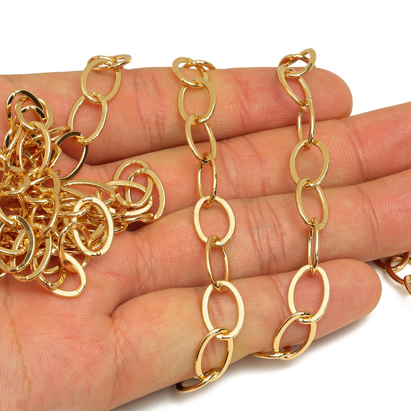 Oval Link Chain - Etsy