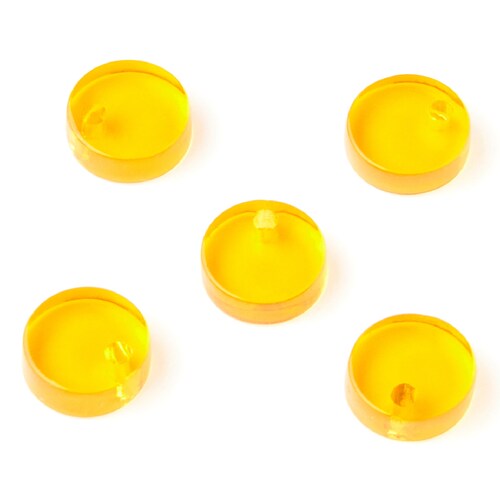 Acrylic Round Earring Charms Round Circle Shaped Earring - Etsy