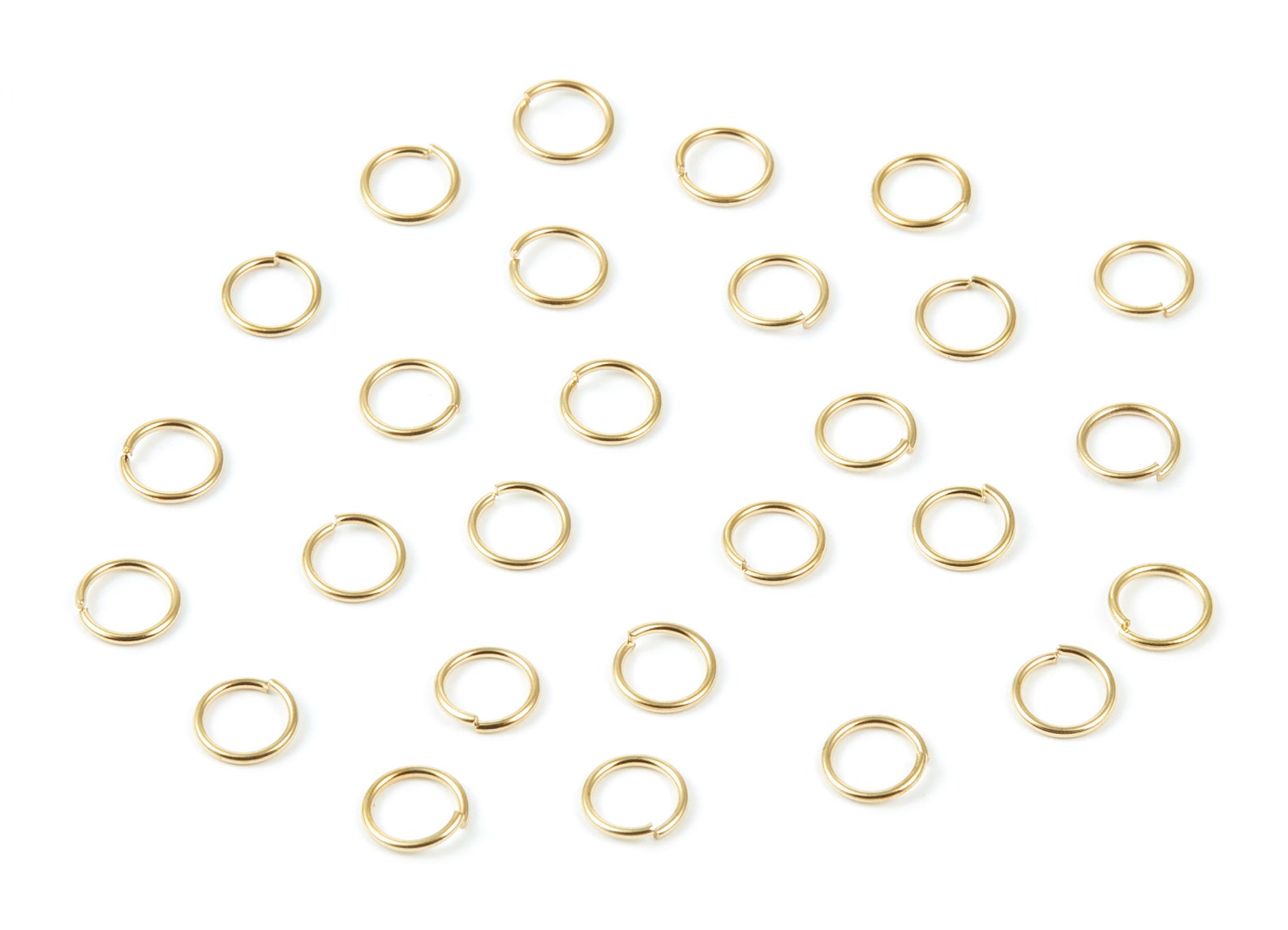 Brass Open Jump Rings 3x05mm Raw Brass Open Jump Rings - Etsy