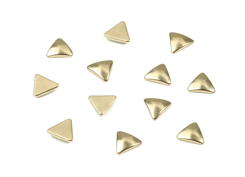 Brass Triangle Blank Raw Brass Triangle Blank Brass - Etsy