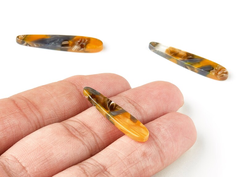 Acetate Stick Charms Stick Earring and Pendant Jewelry - Etsy