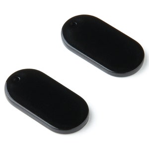 Acetate Acrylic Earring Charms - Oval Shaped Acetate Acrylic Pendant ...