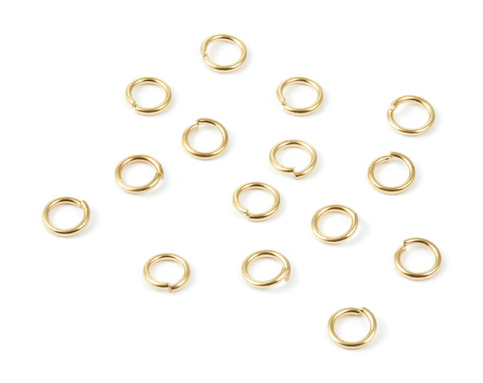 Brass Open Jump Rings 5x07mm Raw Brass Open Jump Rings | Etsy
