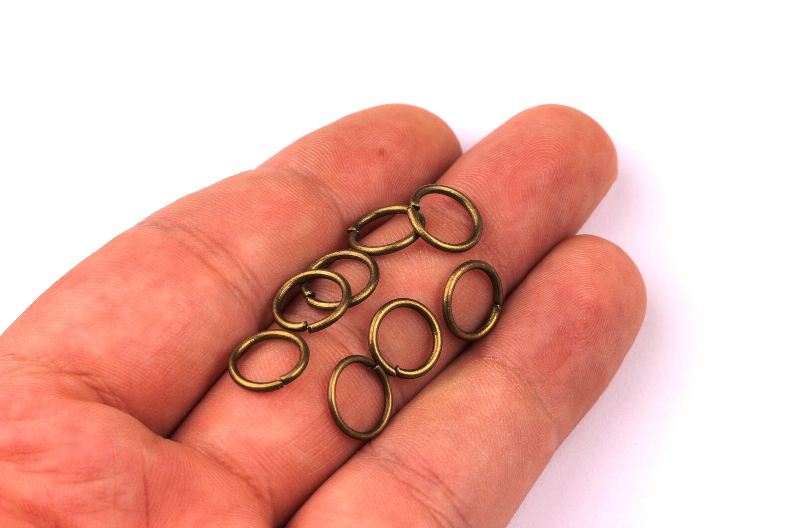 Brass Open Jump Rings 10x1.2mm Jump Rings Antique Bronze - Etsy