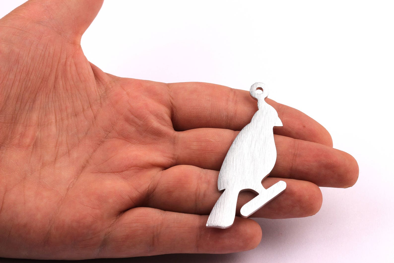 Aluminum Charms - Parrot Shaped Pendant - Anodized Aluminium Charms ...