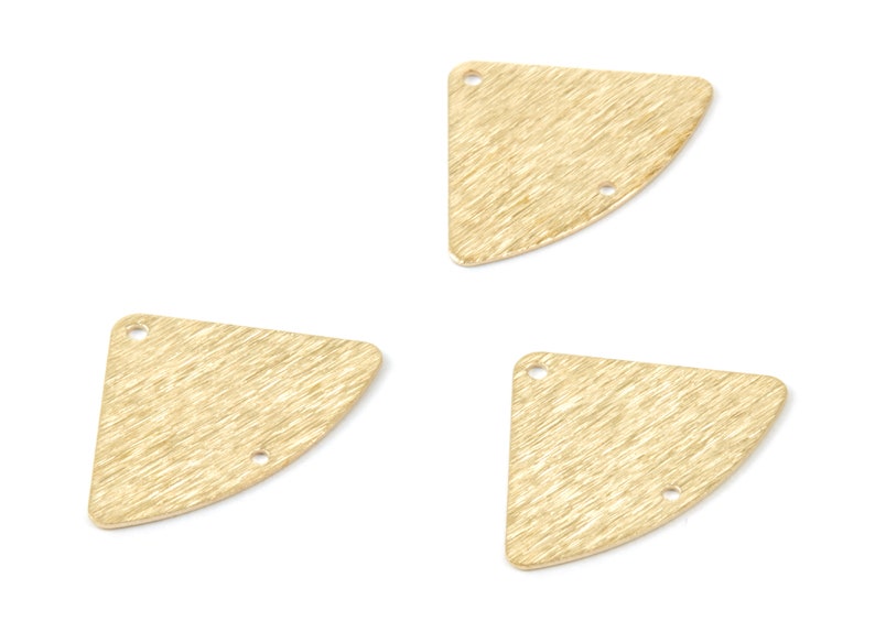 Brass Textured Triangle Charms Textured Triangle Raw Brass - Etsy