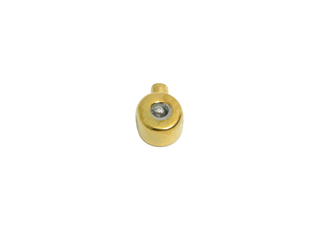Steel Round Rubber - Sliding Bead Nuts - Crimp End Bead - Necklace End ...