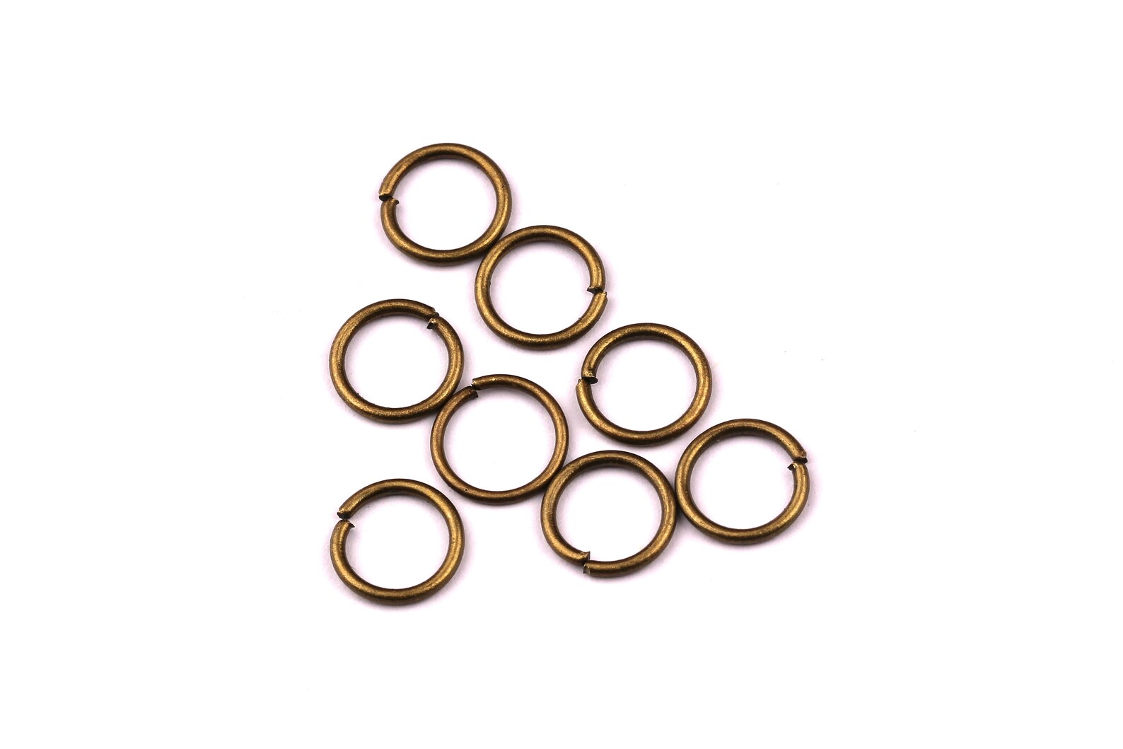 Brass Open Jump Rings 10x1.2mm Jump Rings Antique Bronze - Etsy