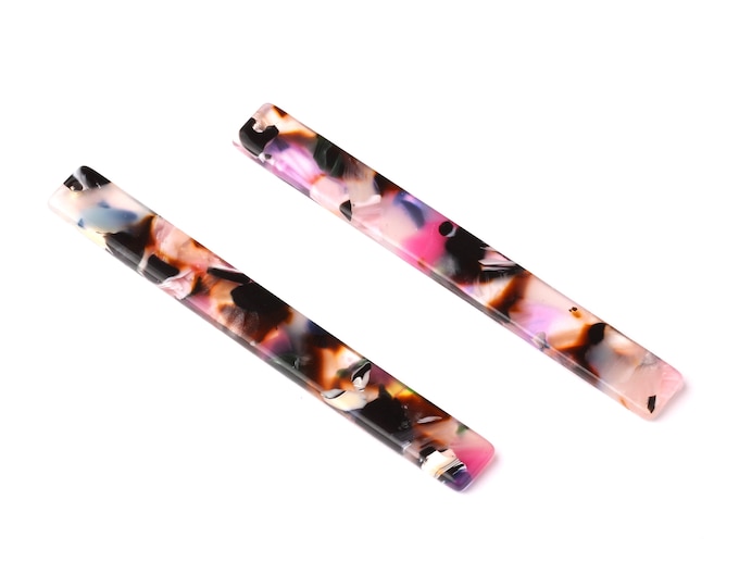 Acetate Stick Charms Stick Earring and Pendant Jewelry - Etsy