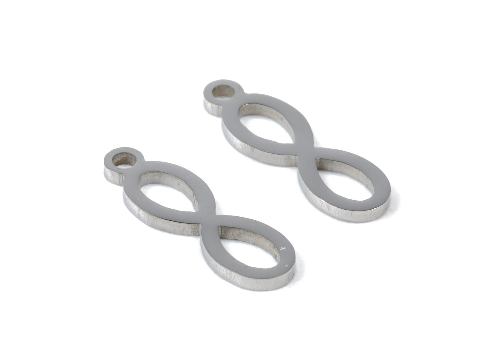 Stainless Steel Infinity Charms - Infinity Earrings and Pendant ...