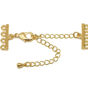 Extender Curb Chain - Bracelet Extender Safety Clasp - Drop Lobster ...