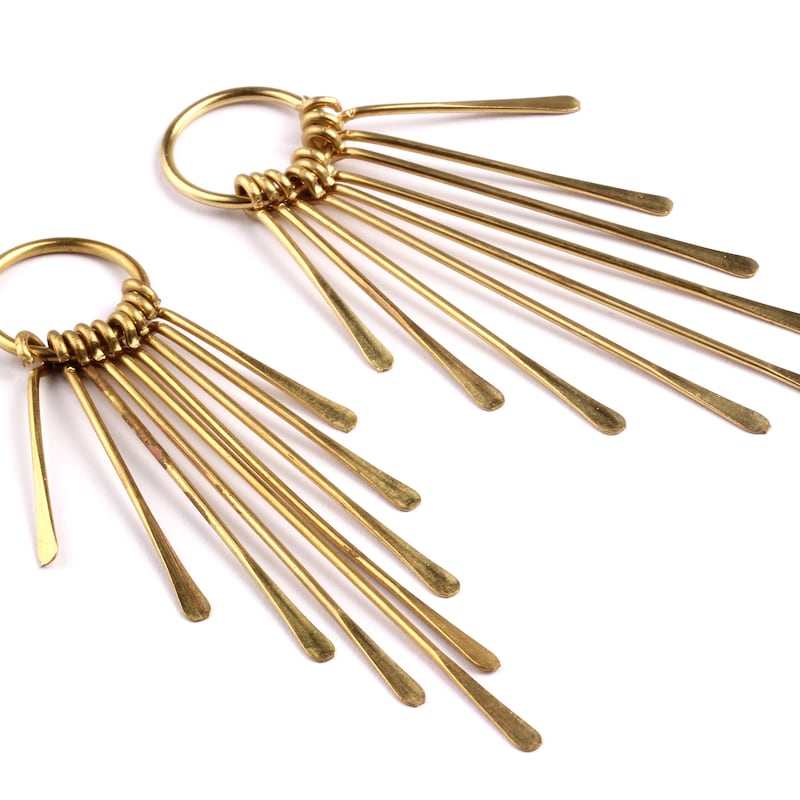 Silver Fringe Findings - Etsy UK