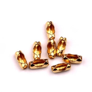 1.5 Ball Chain Connector - 1.5 Brass Chain Connector - 1.5 Raw Brass ...