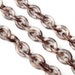 Acrylic Oval Curb Chain Open Link Curb Chain 1strand : 100cm Plastic ...