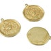 Brass Cancer Earring Charms Raw Brass Horoscopes Pendant Earring ...