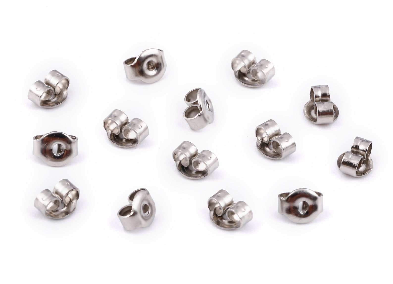 Stainless Steel Earring Stud Back Stainless Steel Earring - Etsy